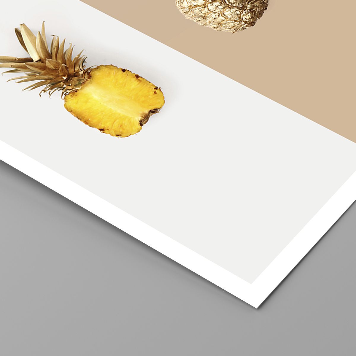 Obraz - Plakat - Ananas dla nas - 91x61cm - Ananas Owoce Deser - Foto ...