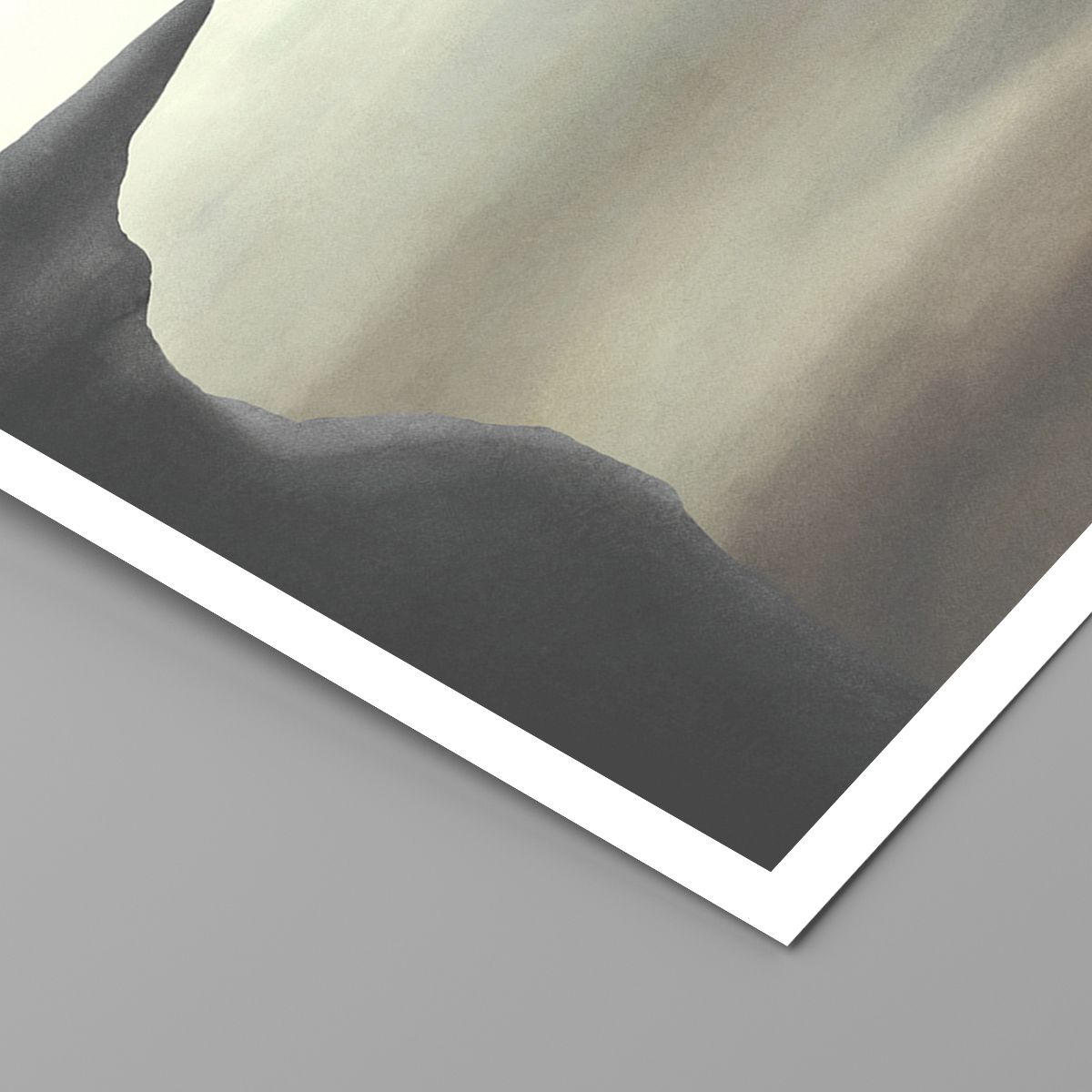 Obraz - Plakat - Do góry, oczywiście! - 30x40cm - Klif Natura Turysta ...